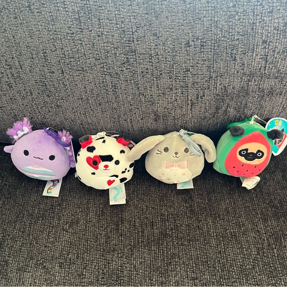 Squishmallows | Other | Nwt 35 Squishmallow Clip Bundle | Poshmark